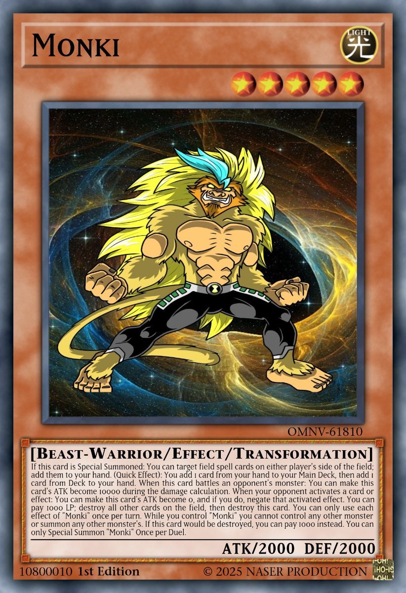 Ben 10 Cards in Yu-Gi-Oh! PART 7 ( New 5YL Cards ) - Casual Cards ...